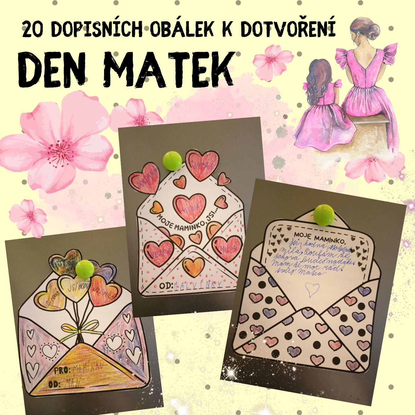 DEN MATEK - dopis mamince - Nezařazené k předmětu | UčiteléUčitelům.cz